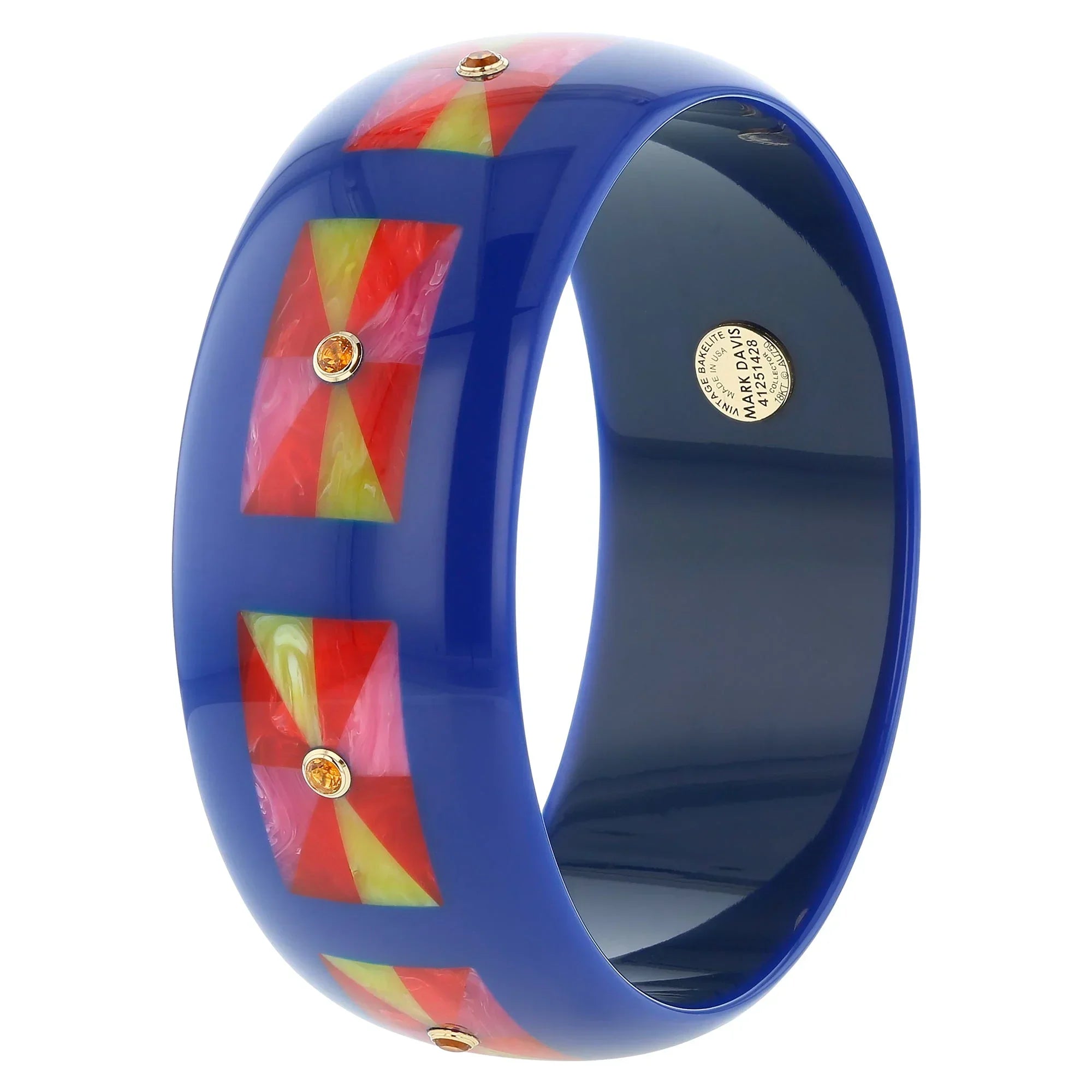 Sawyer Bangle | Royal Blue | Mark Davis